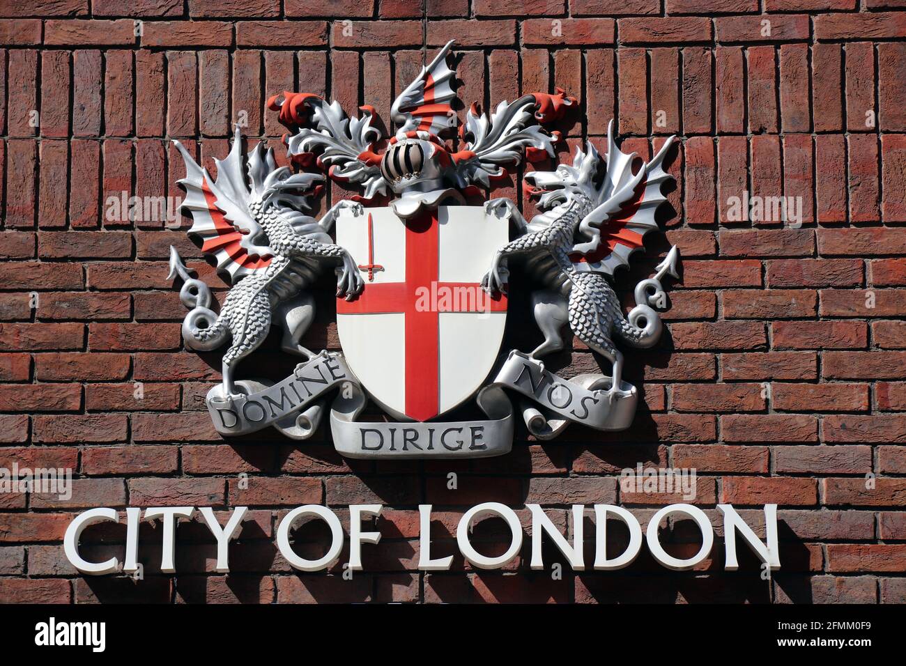 City of London coat of arms Stock Photo - Alamy
