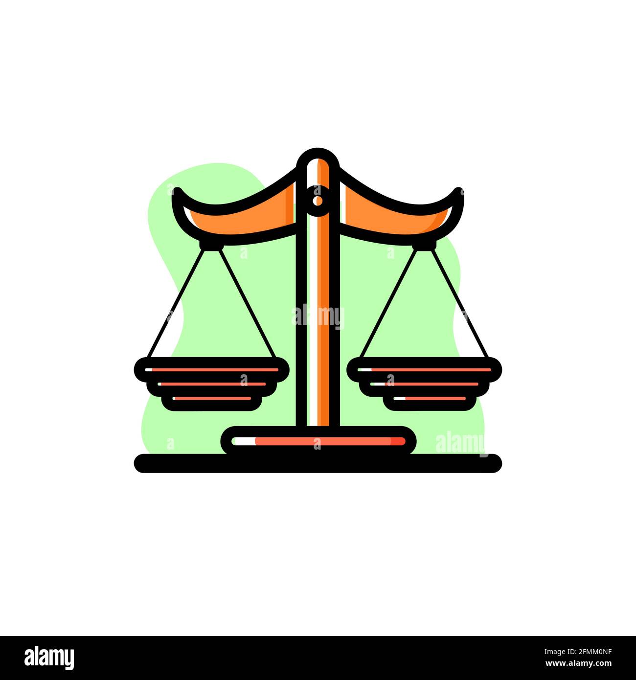 Icon vector weight scale man hi-res stock photography and images - Alamy