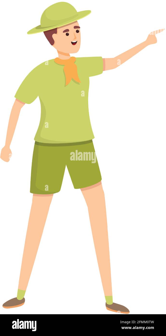 Scouting game icon. Cartoon of Scouting game vector icon for web design ...