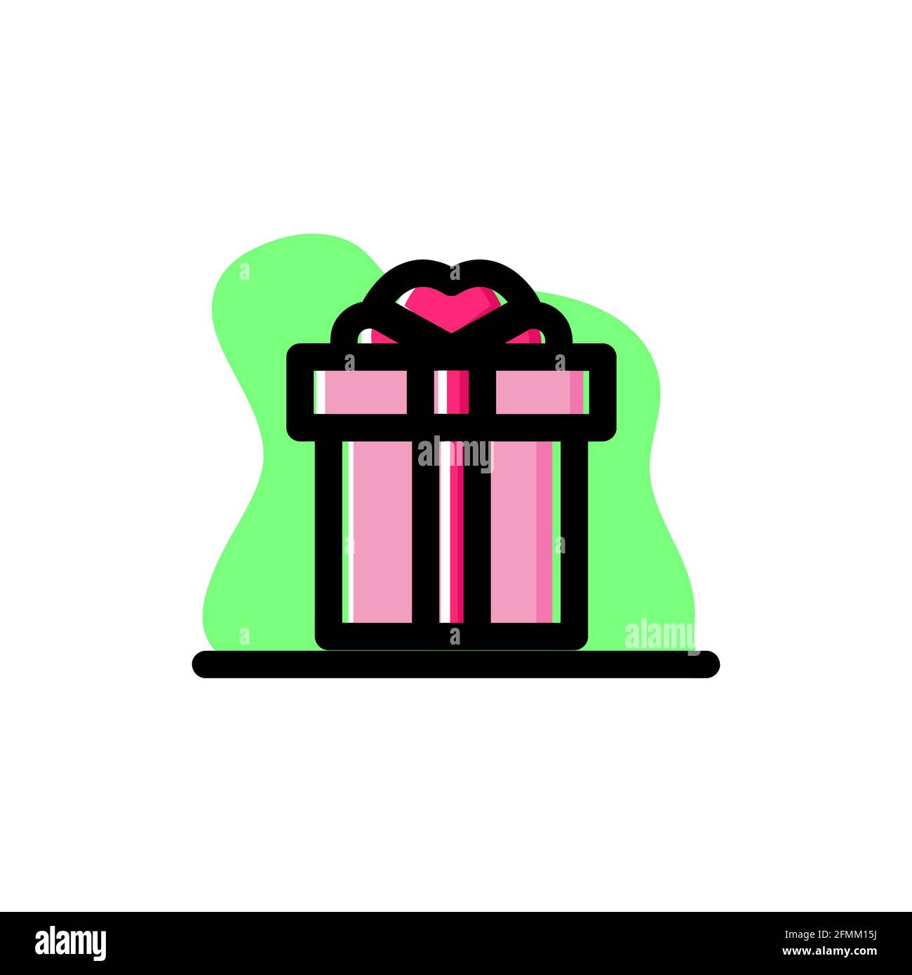 Parcel box package charity Stock Vector Images - Alamy