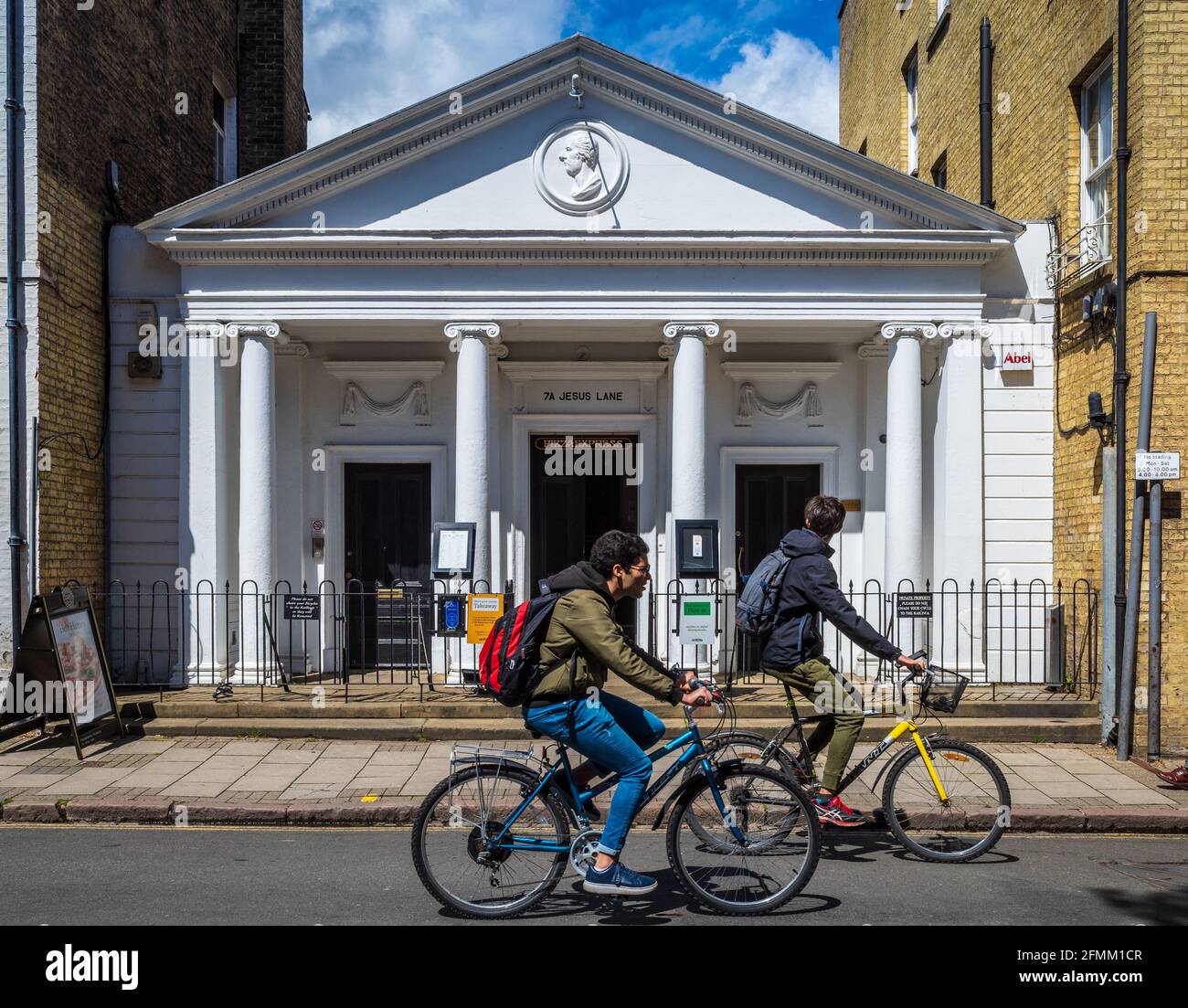 The Pitt Club Building Cambridge at 7a Jesus Lane. The Pitt Club was ...