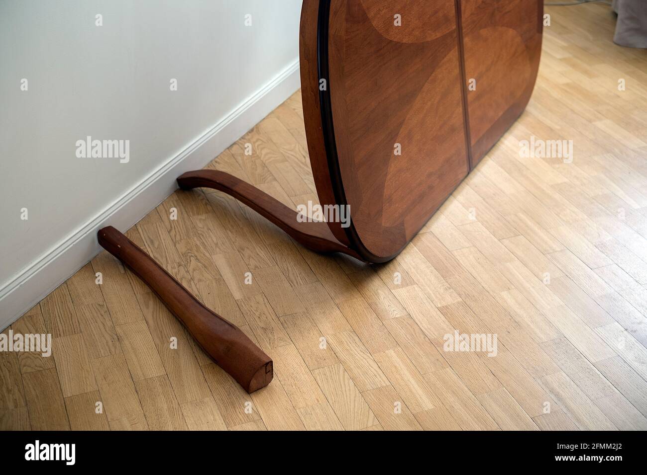 Broken table leg hi-res stock photography and images - Alamy