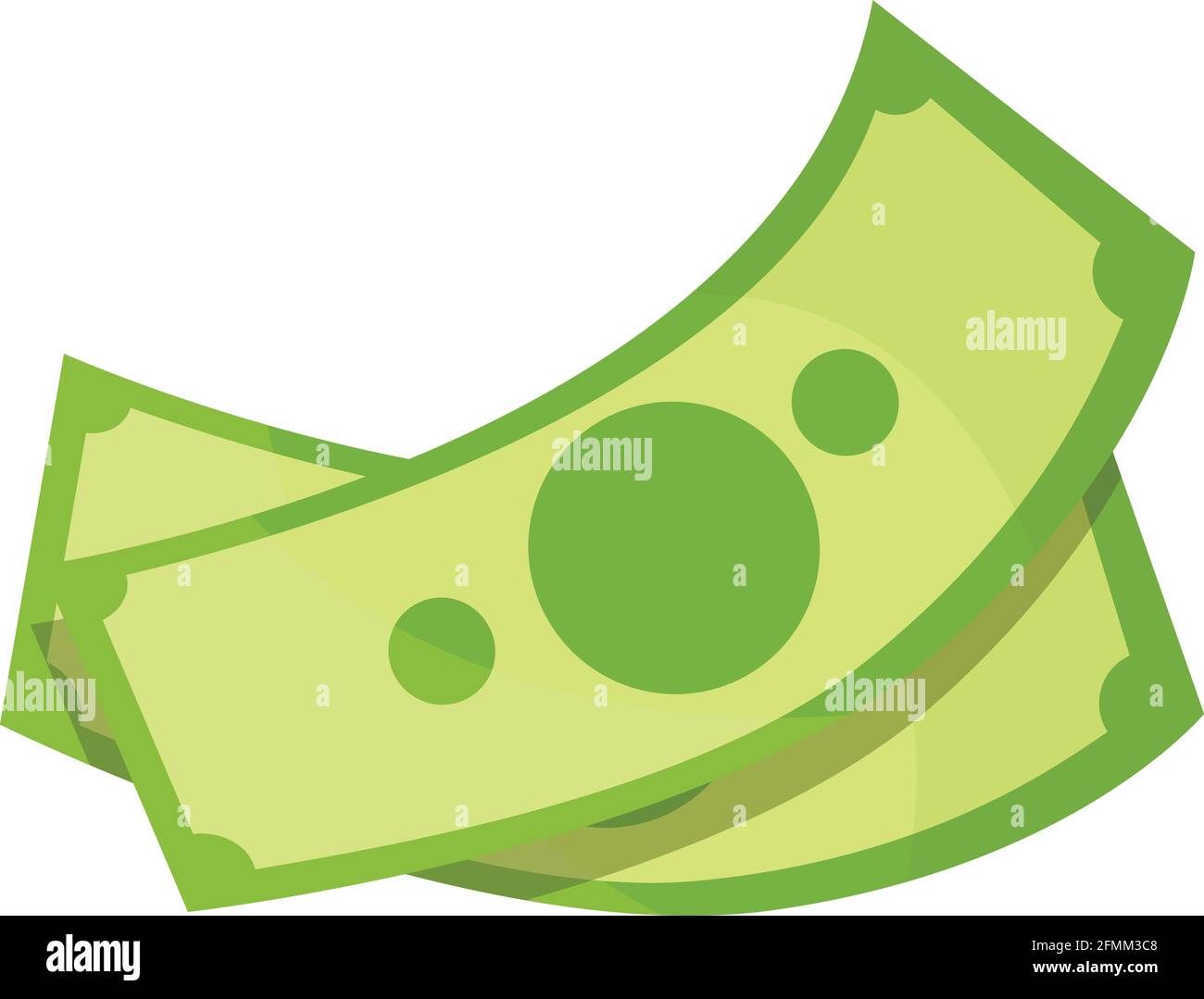 Money cash banknote icon. Cartoon of Money cash banknote vector icon ...