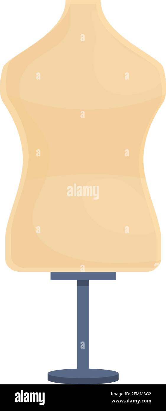 Haberdashery mannequin icon. Cartoon of Haberdashery mannequin vector ...