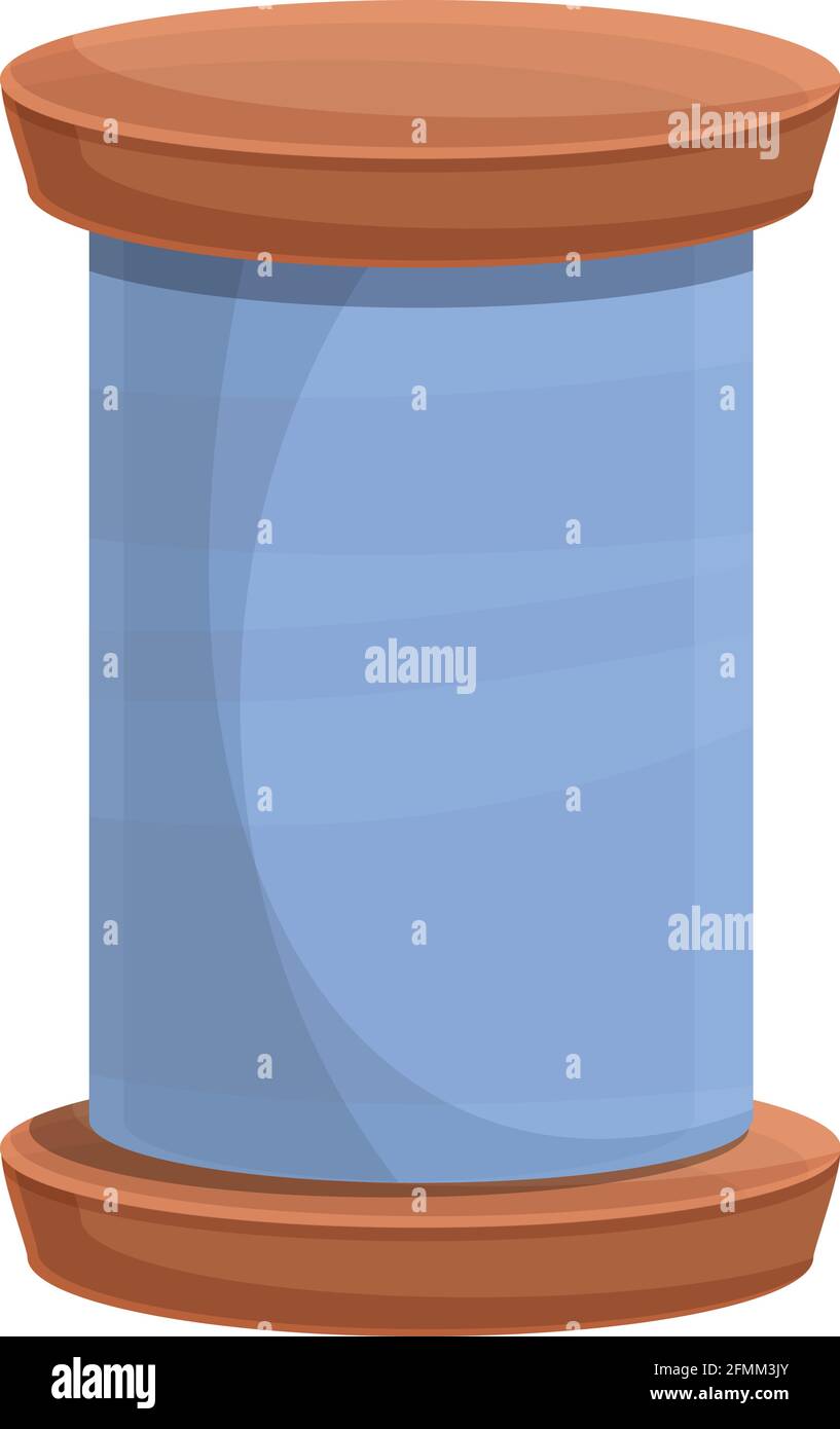 Thread icon. Cartoon of Thread vector icon for web design isolated on ...