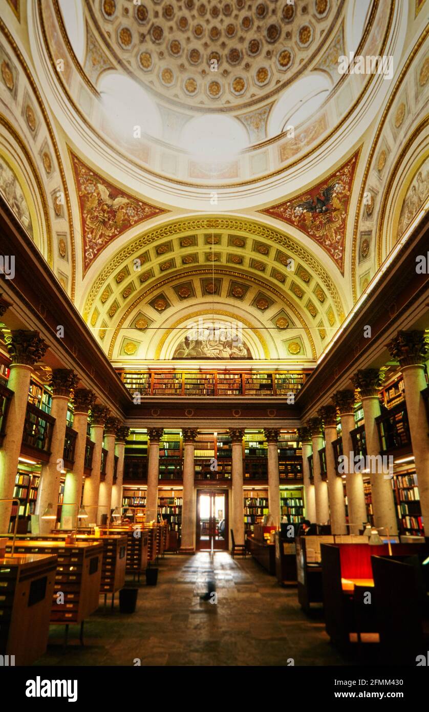 The National Library of Finland in Helsinki, founded in 1640. Until ...