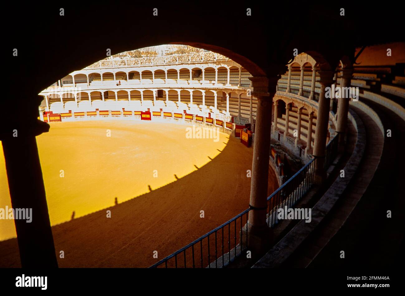 The oldest bullring in Spain in Ronda. - 02.02.2004 - Christoph Keller ...