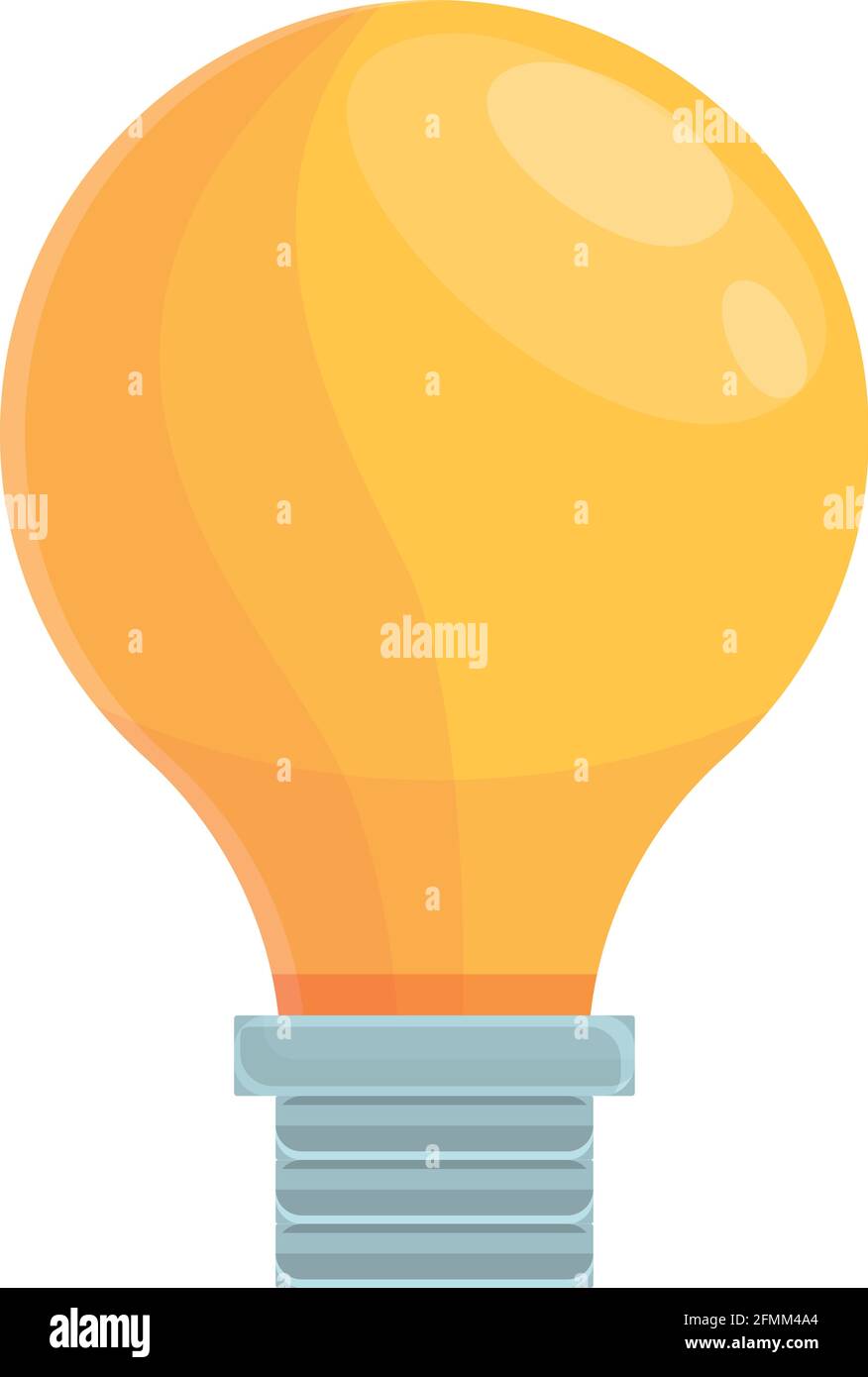 Lightbulb icon. Cartoon of Lightbulb vector icon for web design ...
