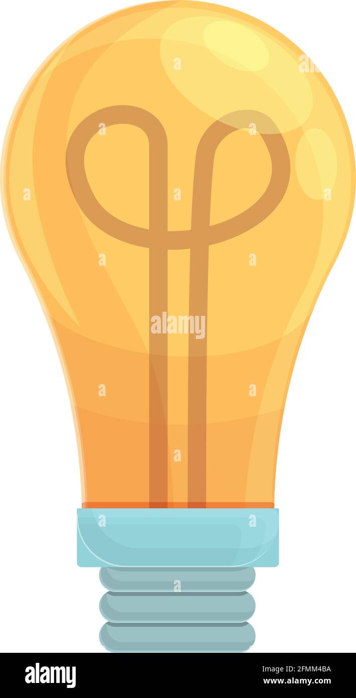 Smart lightbulb symbol icon. Cartoon of Smart lightbulb symbol vector ...