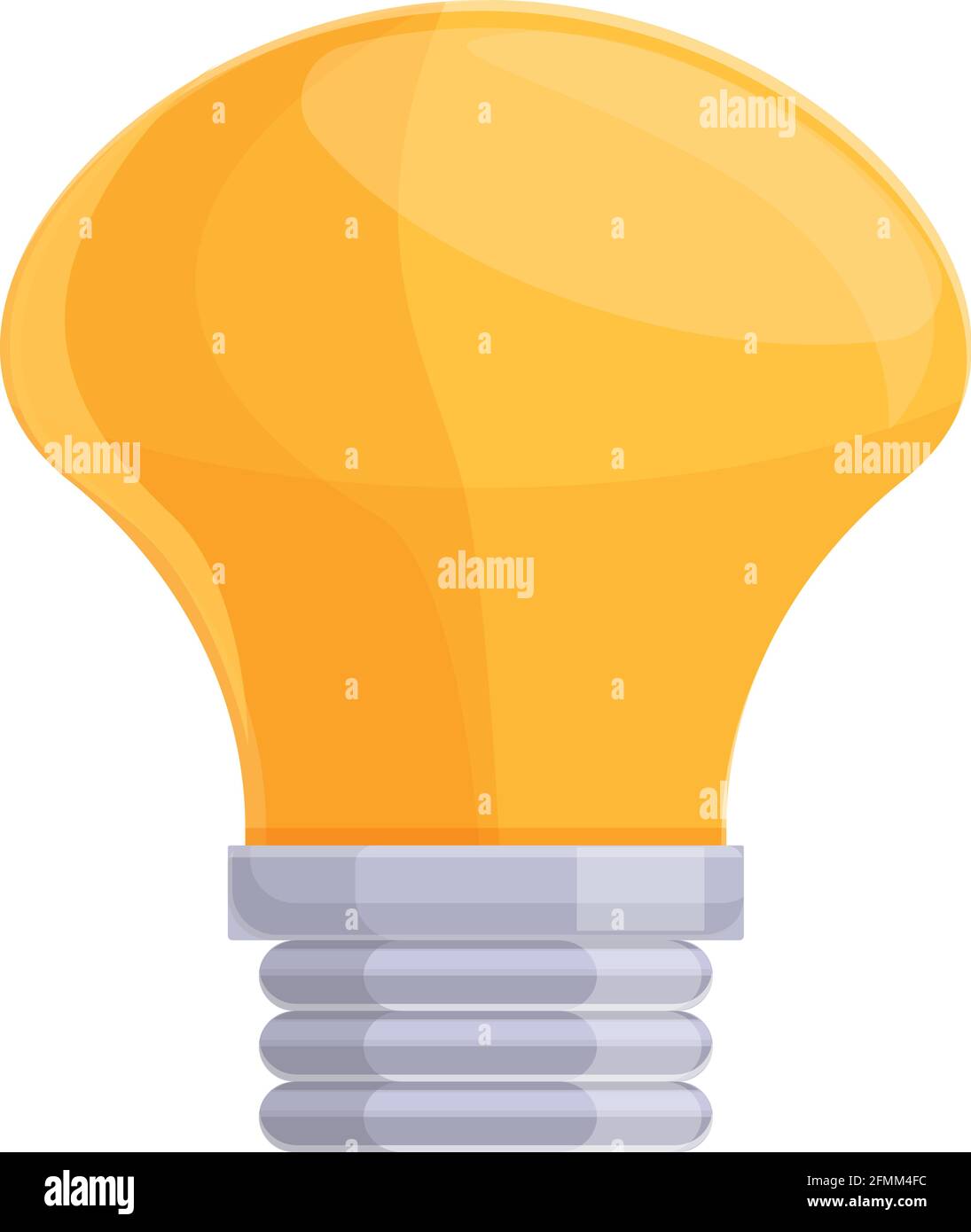 Smart lightbulb lamp icon. Cartoon of Smart lightbulb lamp vector icon ...