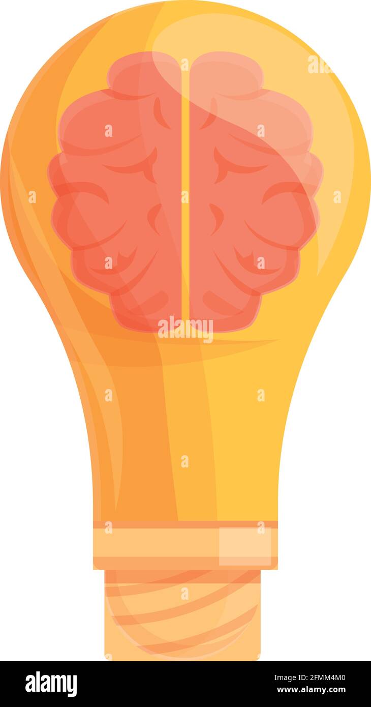 Smart lightbulb development icon. Cartoon of Smart lightbulb ...