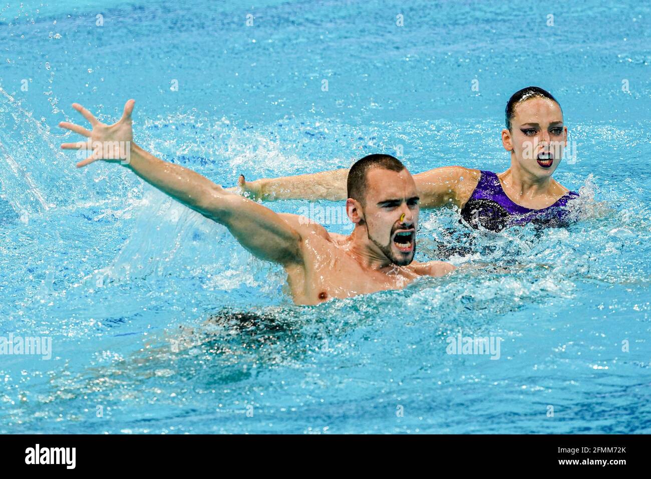 BUDAPEST, HUNGARY - MAY 10: Emma Garcia Garcia of Spain and Pau Ribes ...