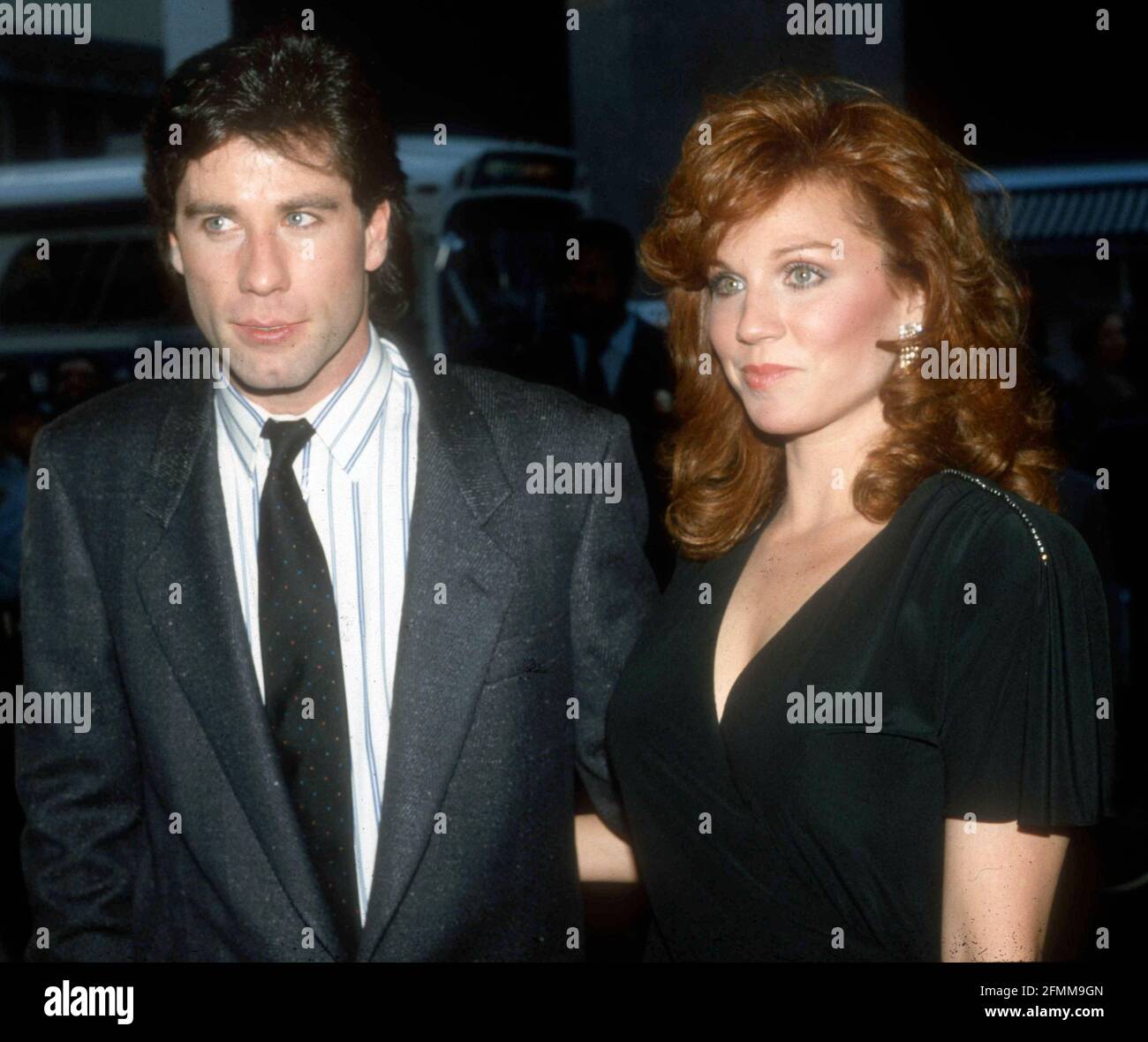 John Travolta Marilu Henner 1985Photo by Adam Scull/PHOTOlink ...