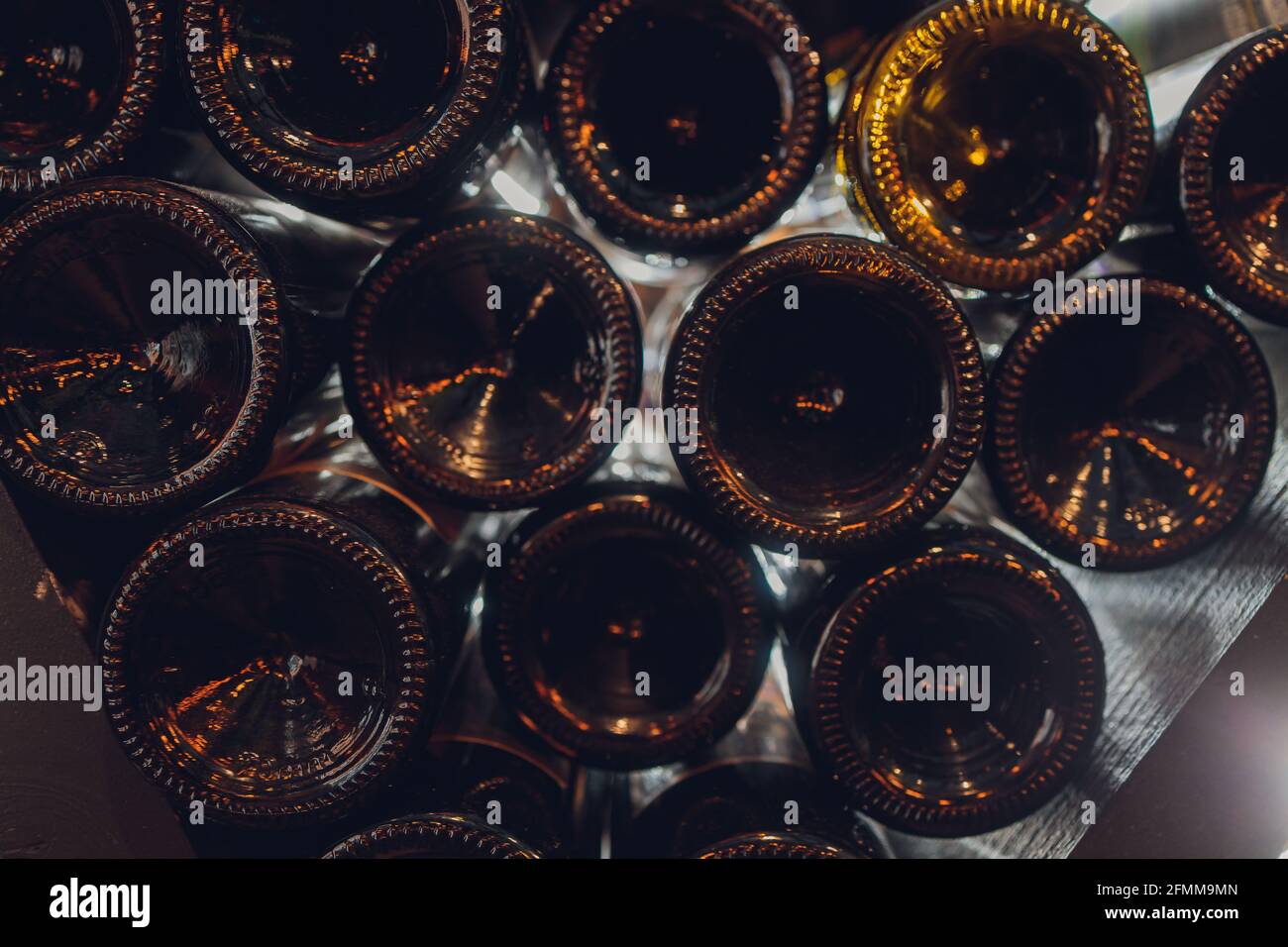 Dust covered wine bottles hi-res stock photography and images - Alamy
