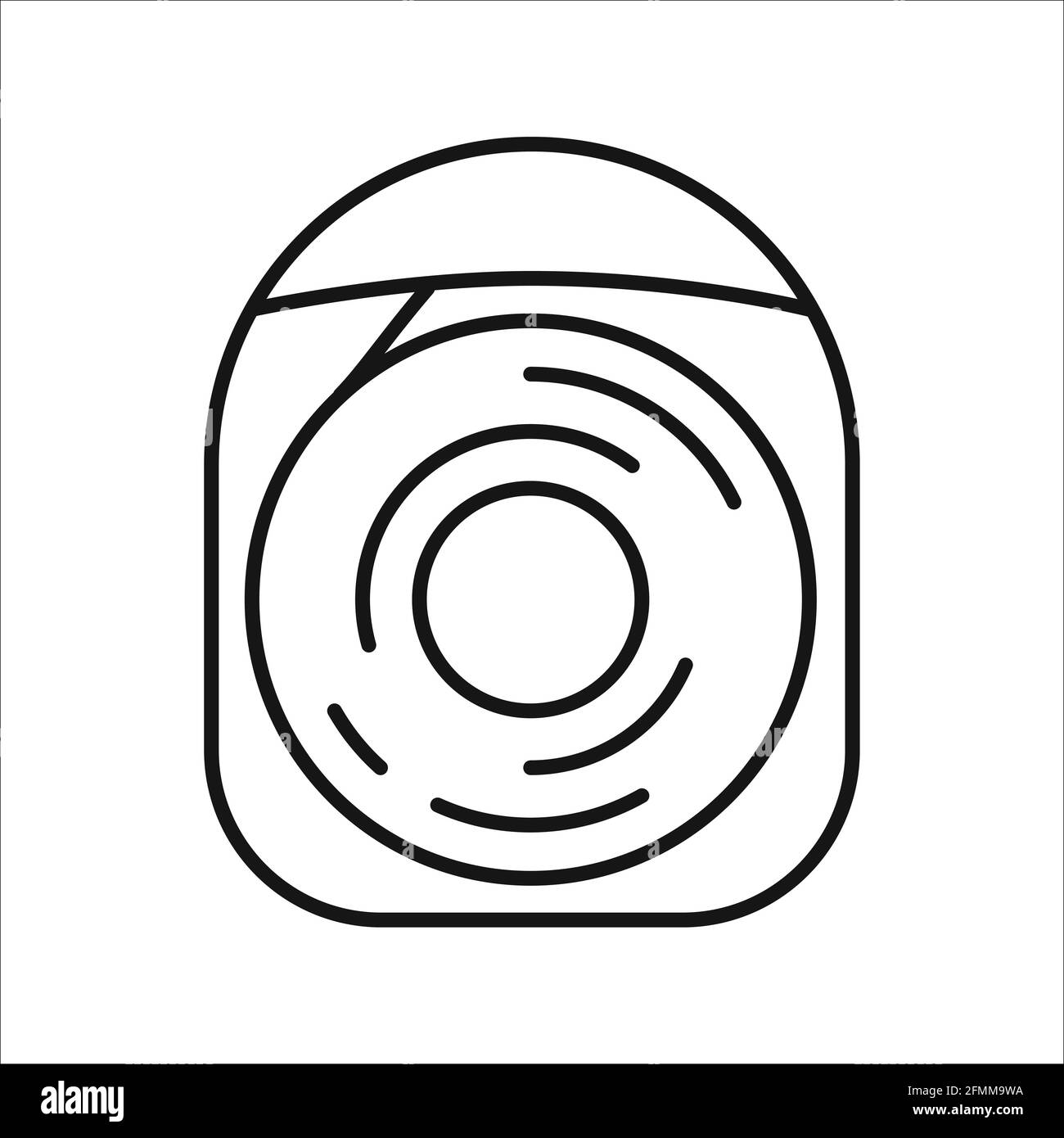 Dental floss icon on Stock Vector Images - Alamy