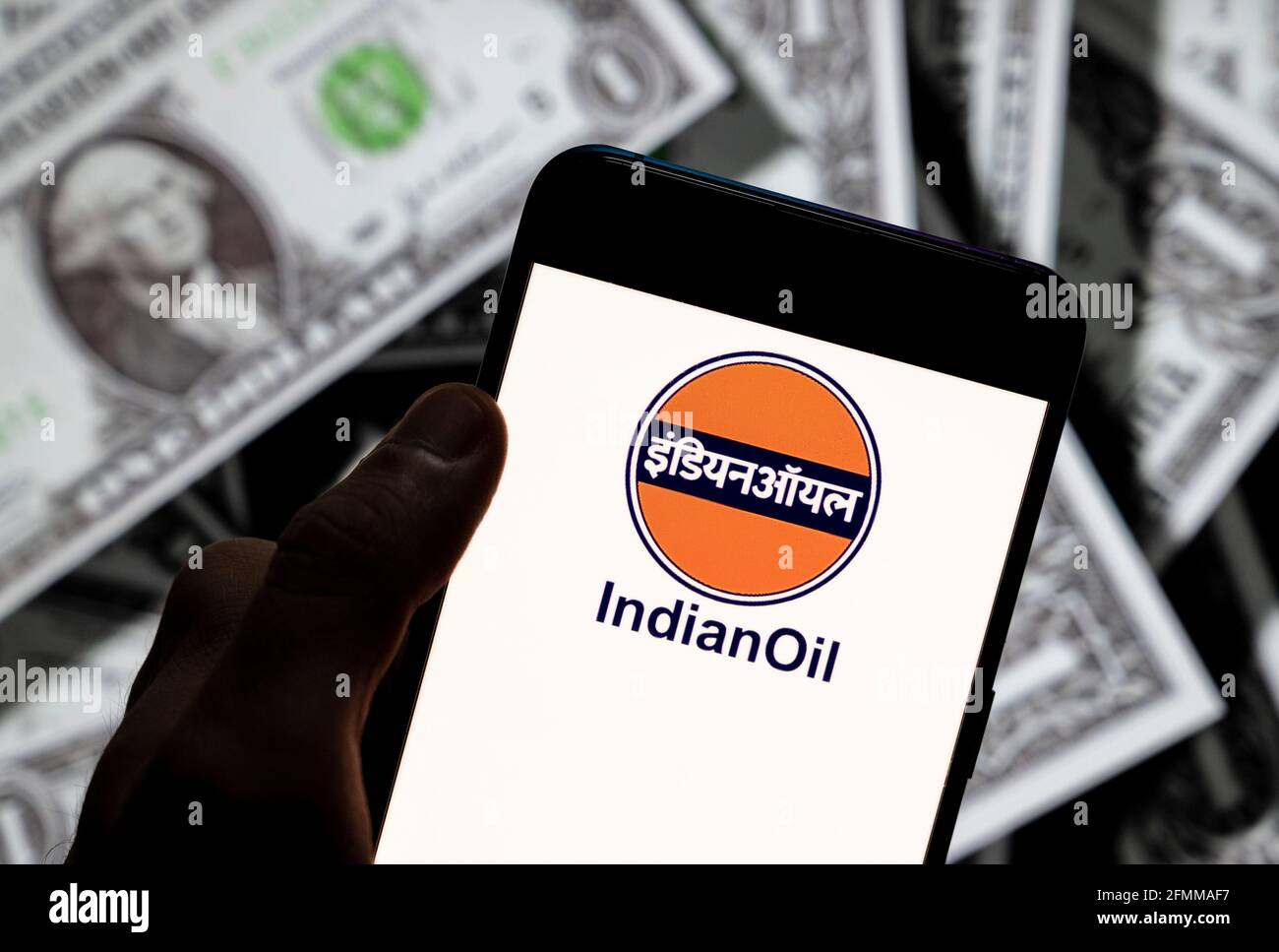 Indian oil logo hi-res stock photography and images - Alamy