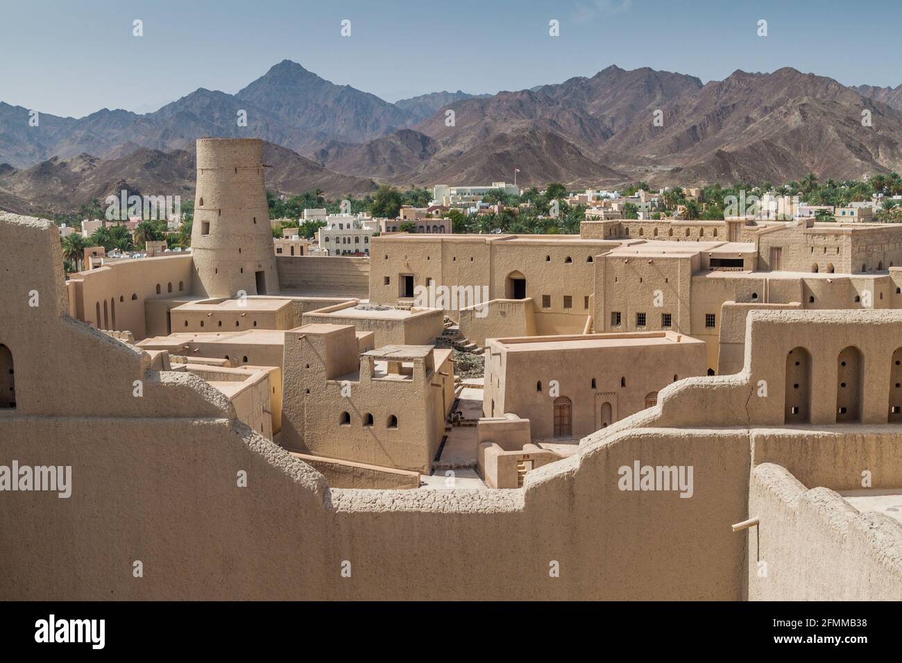 View of Bahla Fort, Oman Stock Photo - Alamy