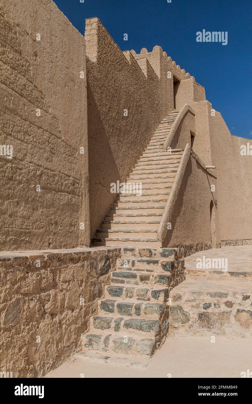 Ruins of Bahla Fort, Oman Stock Photo - Alamy