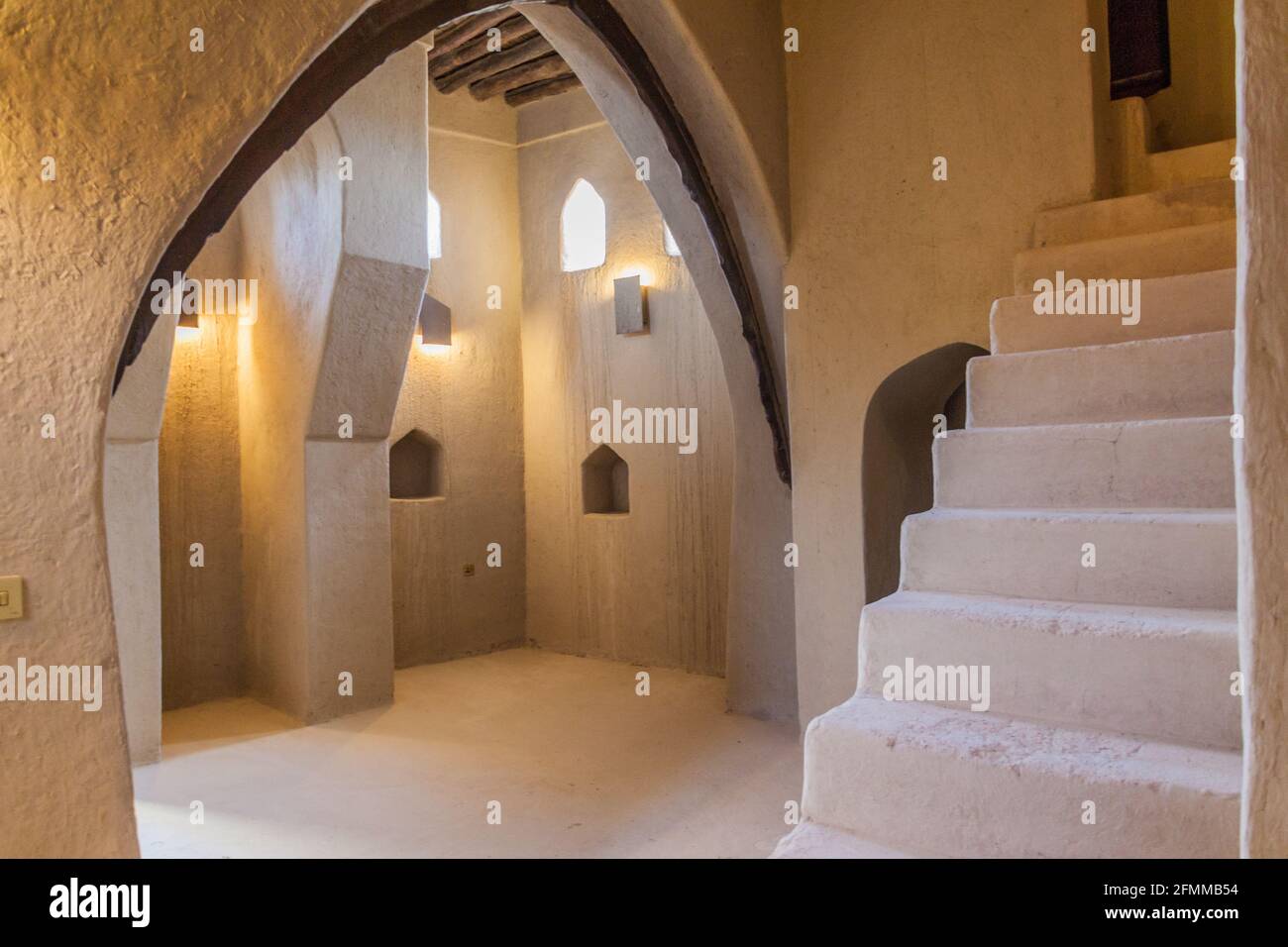 Oman fort interior hi-res stock photography and images - Alamy