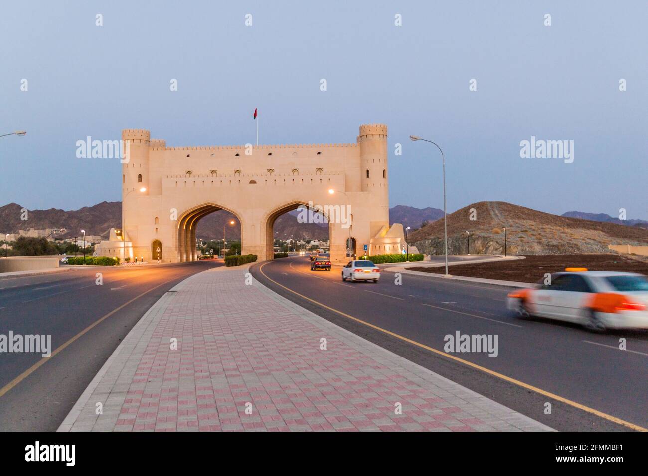 Car passing gate hi-res stock photography and images - Alamy