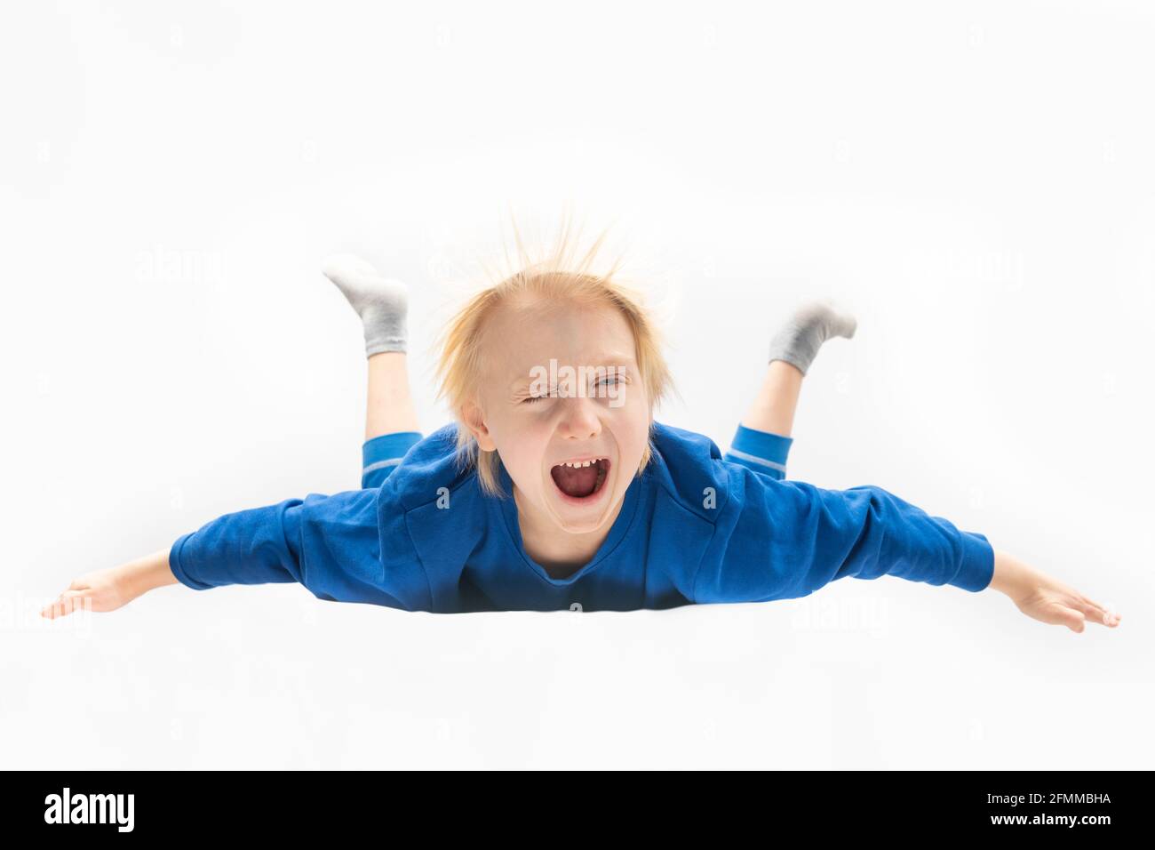 Free falling plane Cut Out Stock Images & Pictures - Alamy