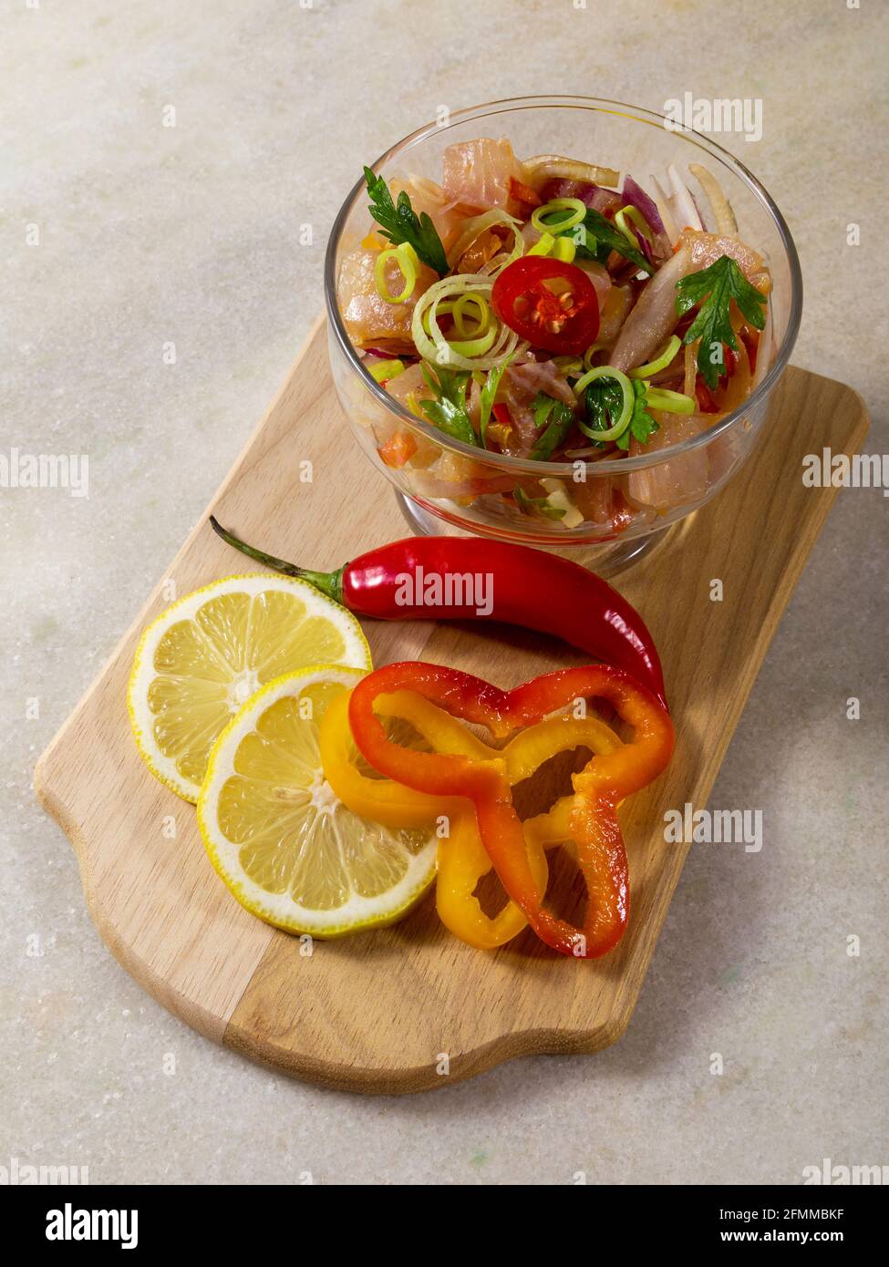 Seafood ceviche, typical dish from Peru Stock Photo - Alamy