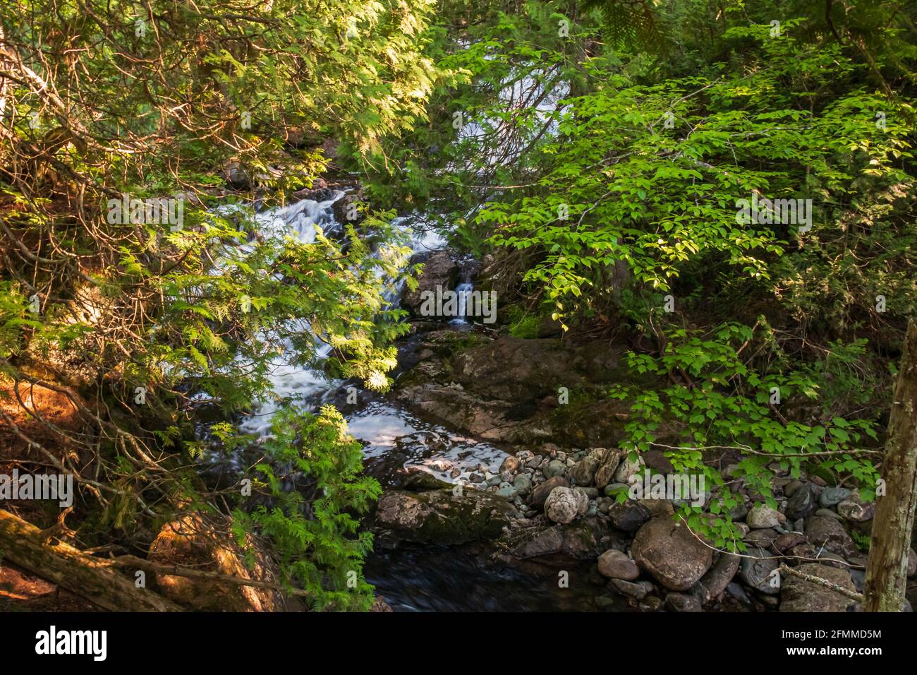 Beaver Falls Algoma Ontario Canada Stock Photo - Alamy