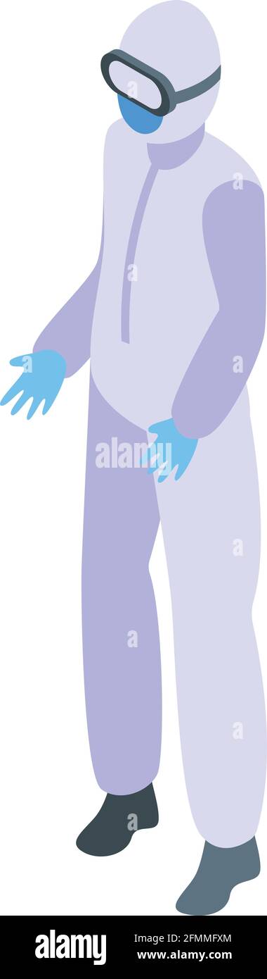 Research scientist icon. Isometric of Research scientist vector icon ...