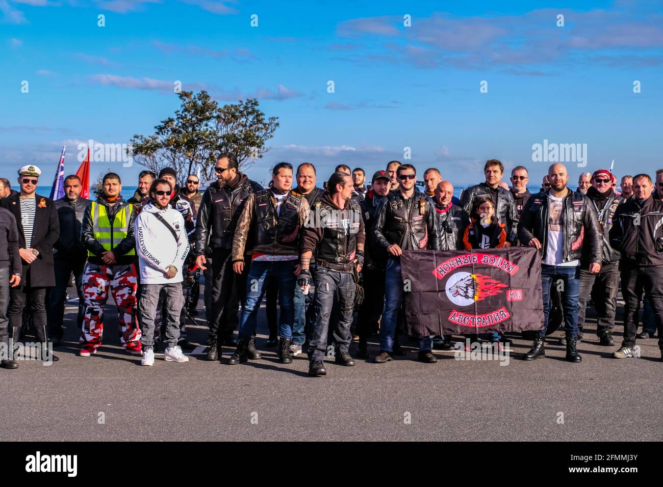 Australian motorcycle club hi-res stock photography and images - Alamy