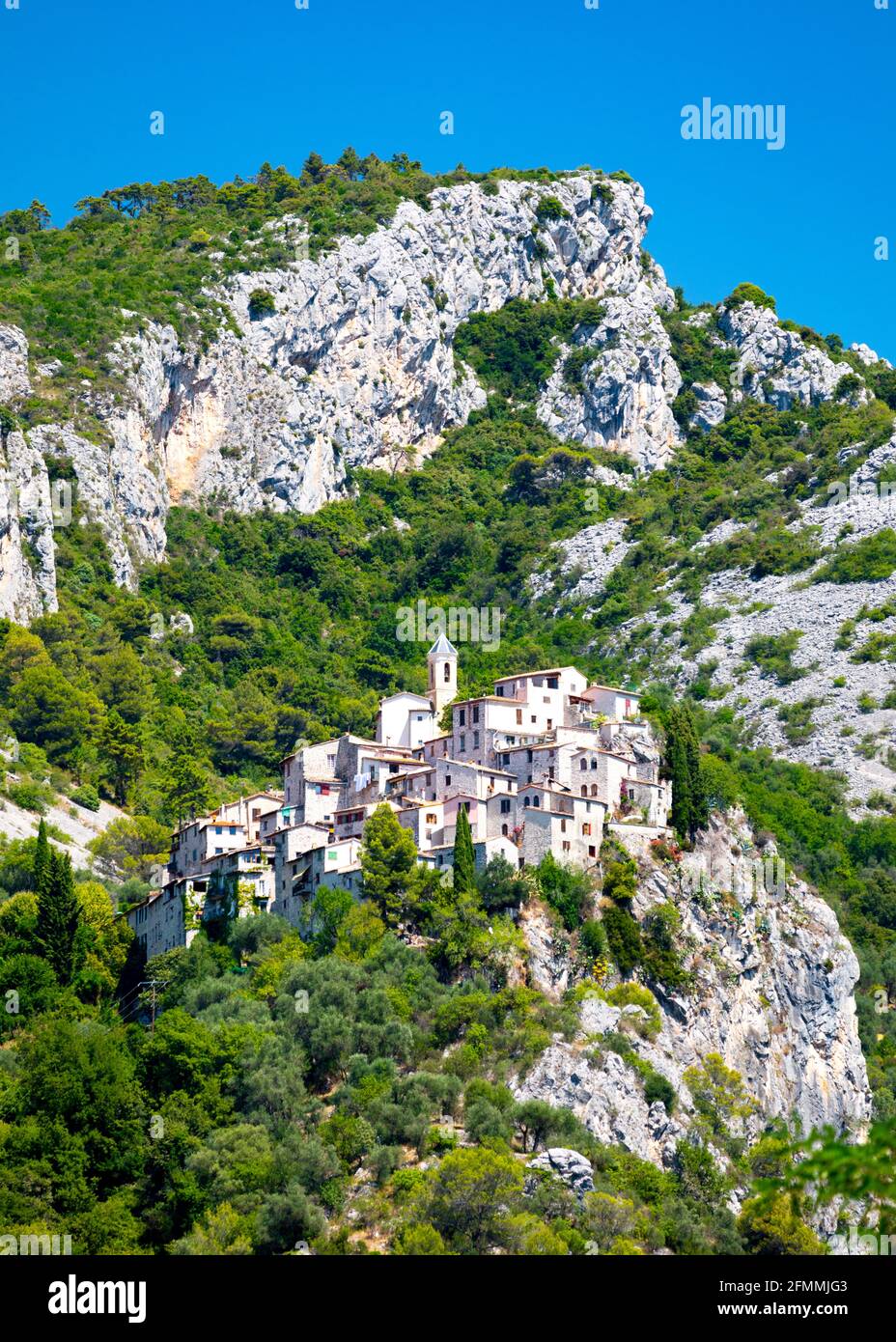 The Village of Peillon, Provence, Southern France Stock Photo - Alamy