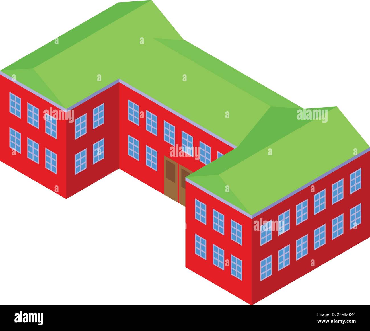 Campus icon. Isometric of Campus vector icon for web design isolated on ...