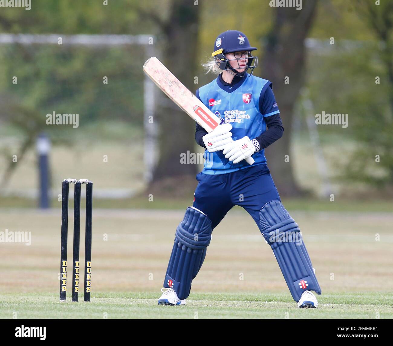 CHIGWELL, United Kingdom, MAY 01: Susie Rowe of Kent Women during Women ...