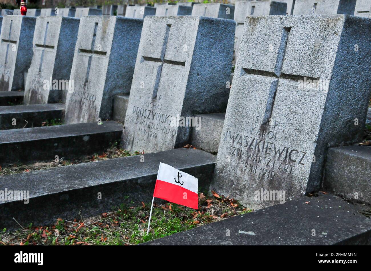 Vilnius polish lithuanian war cemetery hi-res stock photography and ...