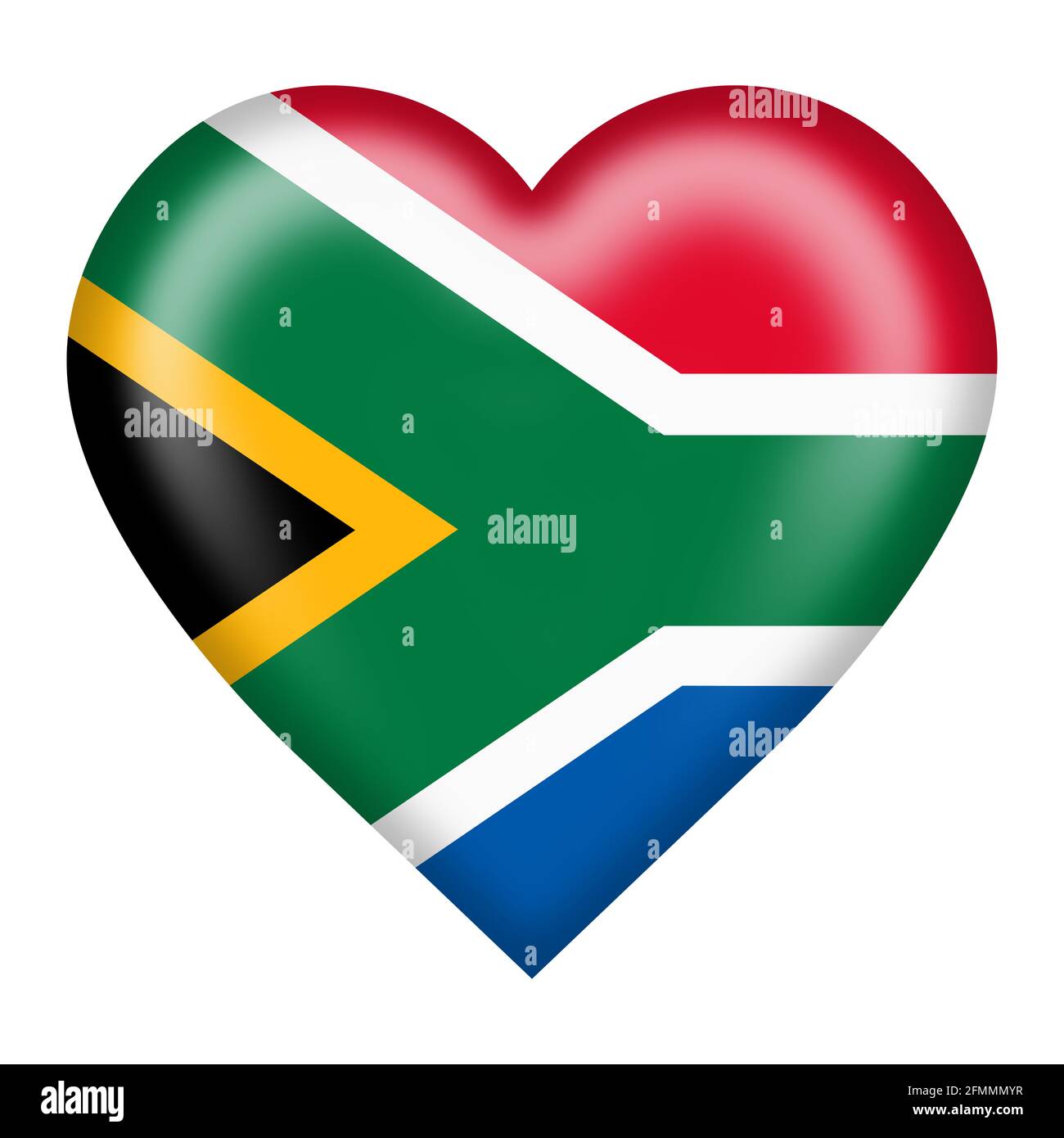 Africa Outline With Heart