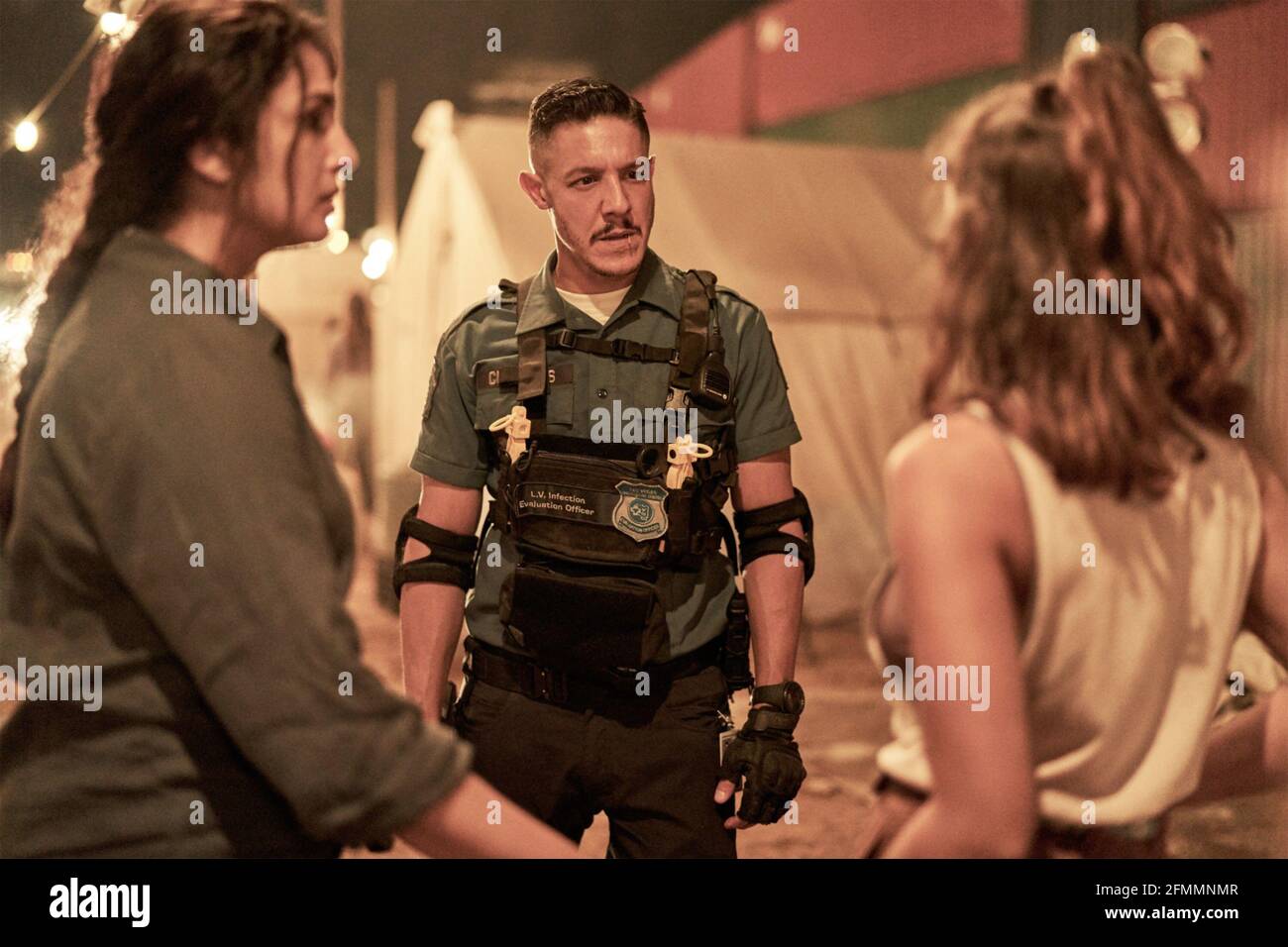 ARMY OF THE DEAD, from left: Huma Qureshi, Theo Rossi, Ella Purnell ...