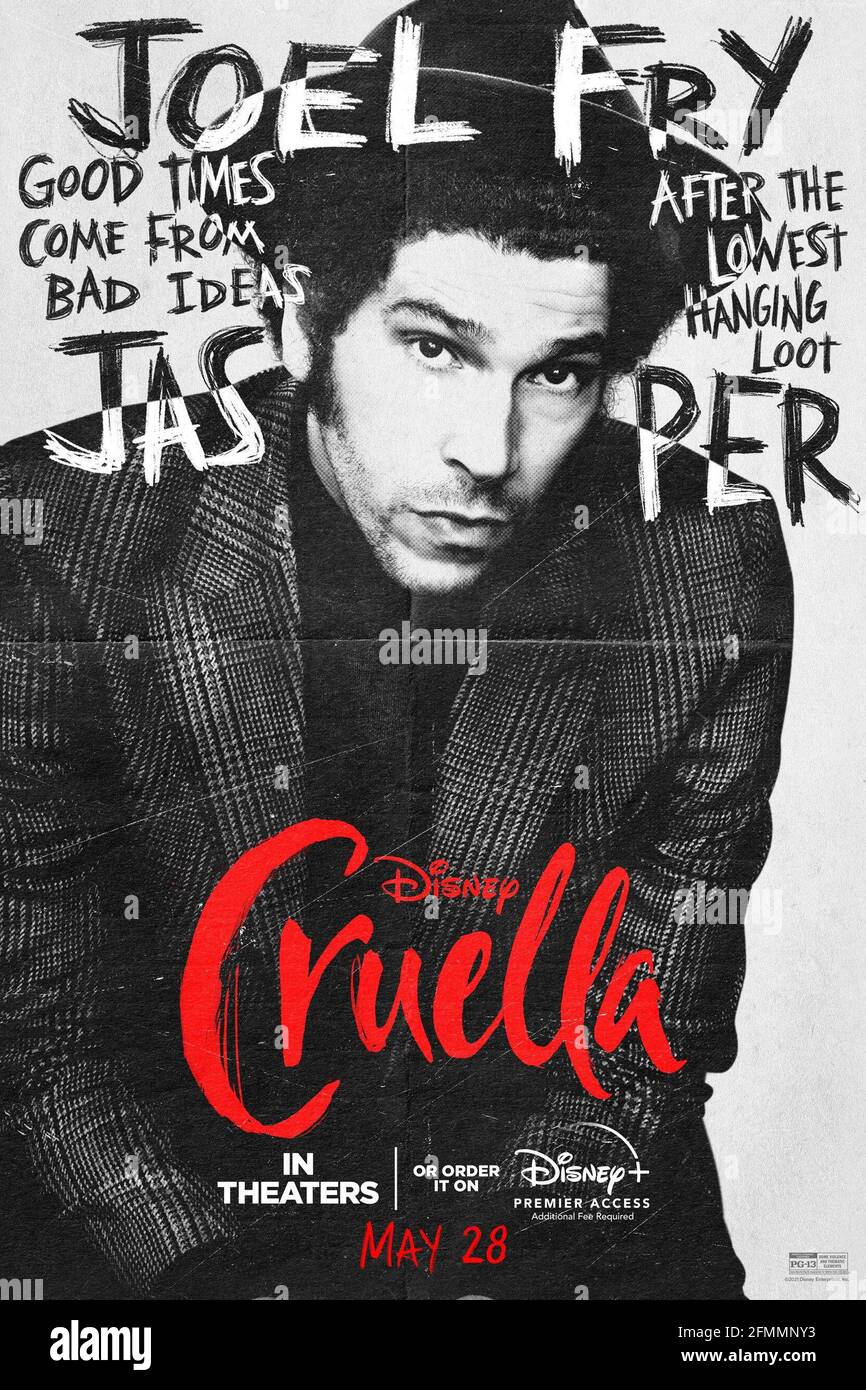 CRUELLA, US character poster, Joel Fry, 2021. © Disney+ / courtesy ...