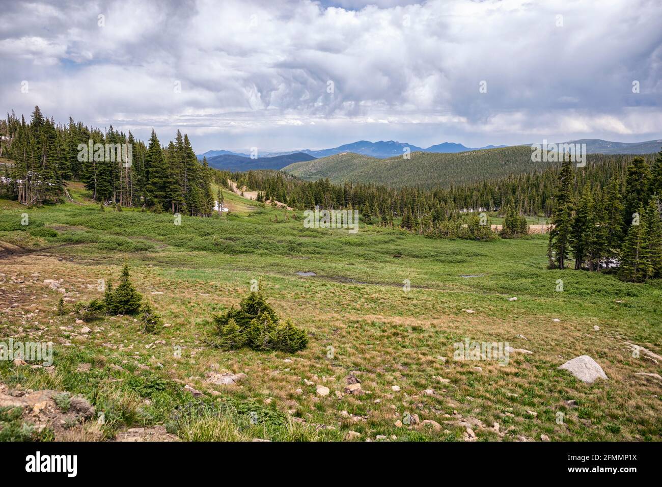 Landscape in the James Peak Wilderness, Colorado Stock Photo - Alamy