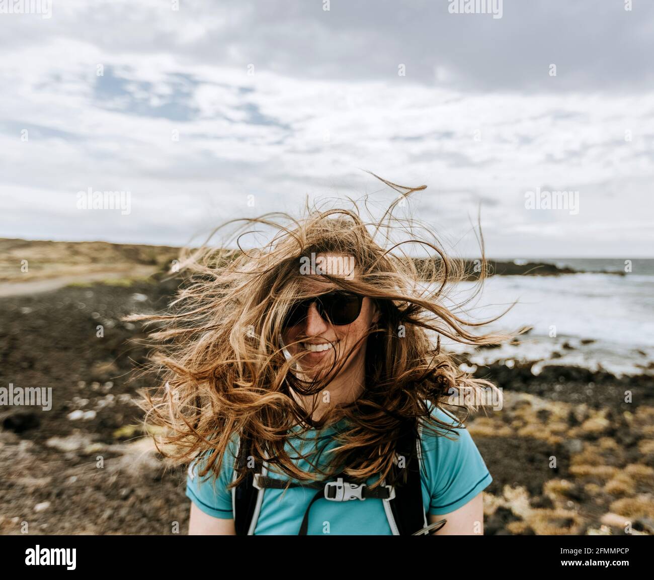 Hair blowing hi hi-res stock photography and images - Alamy