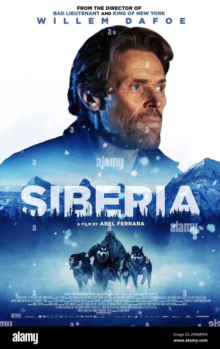 SIBERIA, US poster, Willem Dafoe, 2019. © Lionsgate Home Entertainment ...
