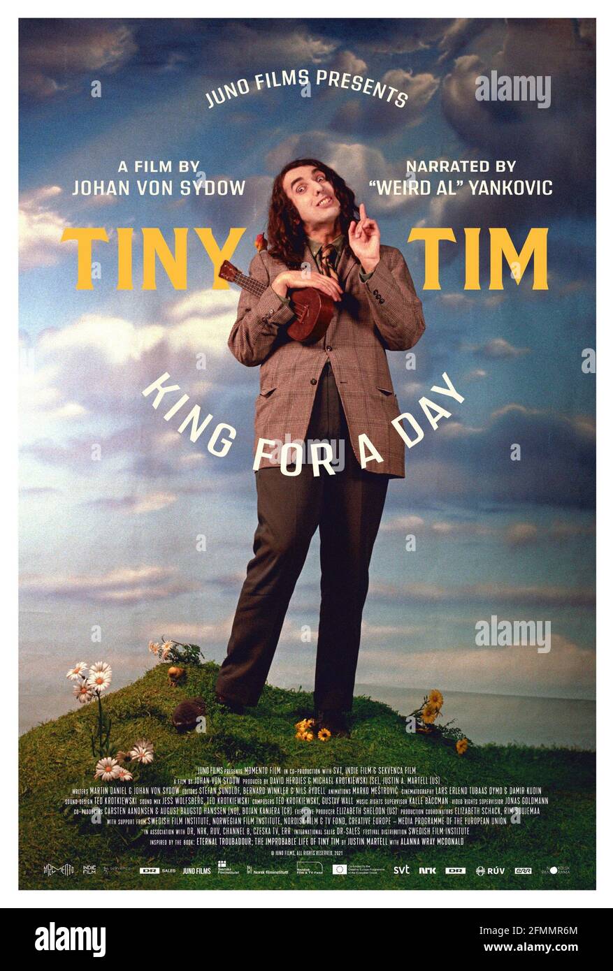 TINY TIM: KING FOR A DAY, US poster, Tiny Tim, 2020. © Juno Films ...