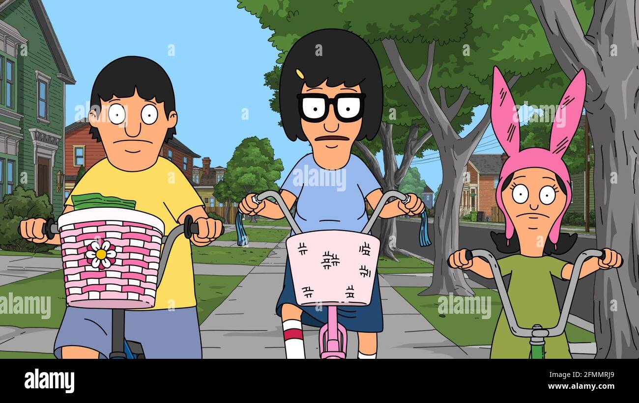 BOB'S BURGERS, from left: Gene Belcher (voice: Eugene Mirman), Tina ...