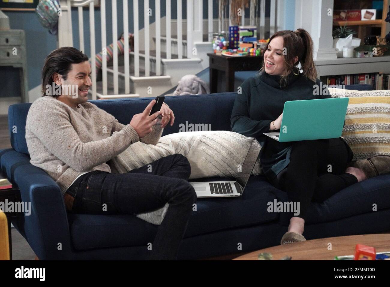 LAST MAN STANDING, from left: Jordan Masterson, Amanda Fuller, Yoga and ...