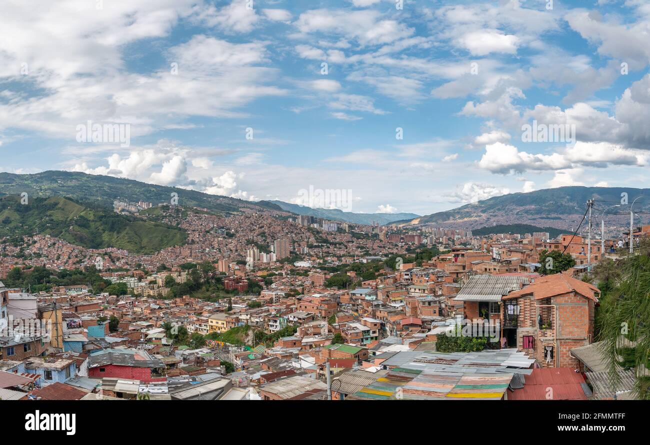 Comuna 13 view hi-res stock photography and images - Alamy