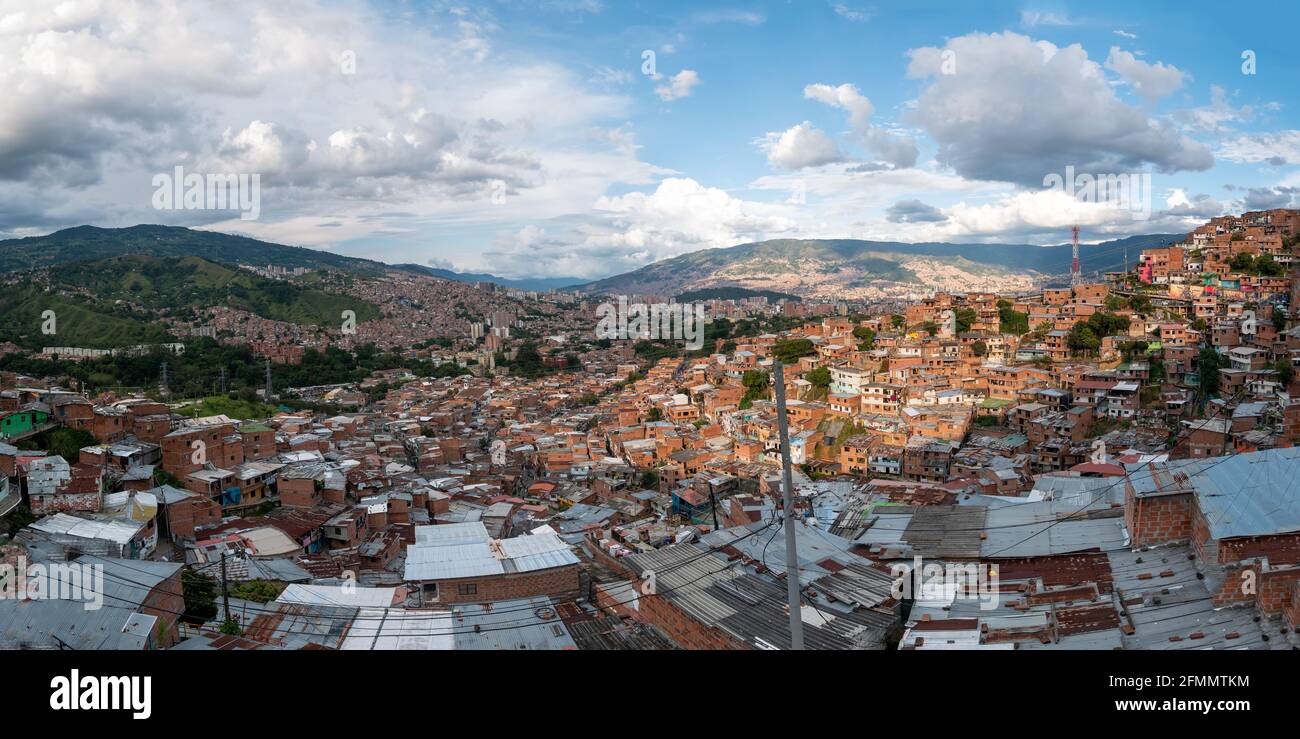 Comuna 13 view hi-res stock photography and images - Alamy