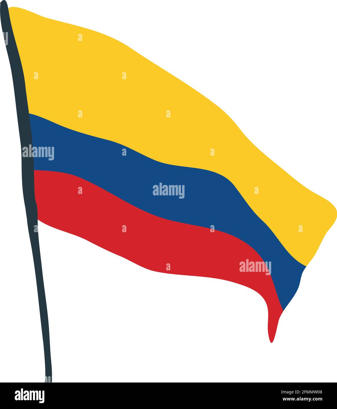 colombia flag design Stock Vector Image & Art - Alamy