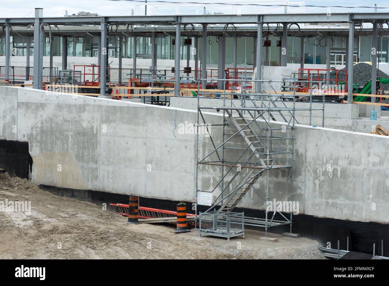 Line 5 Eglinton - Eglinton Crosstown - Mount Dennis Station under ...