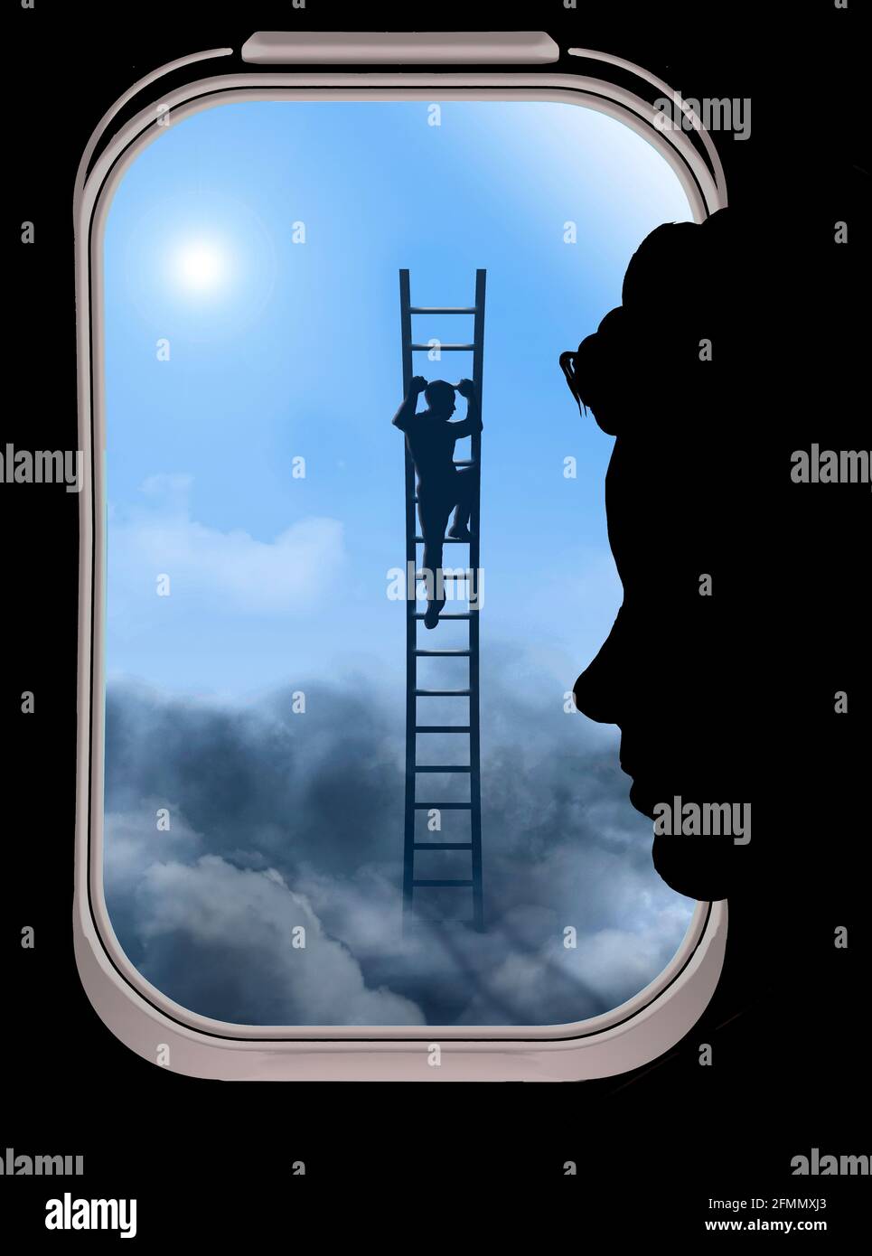 Man climb through window hi-res stock photography and images - Alamy