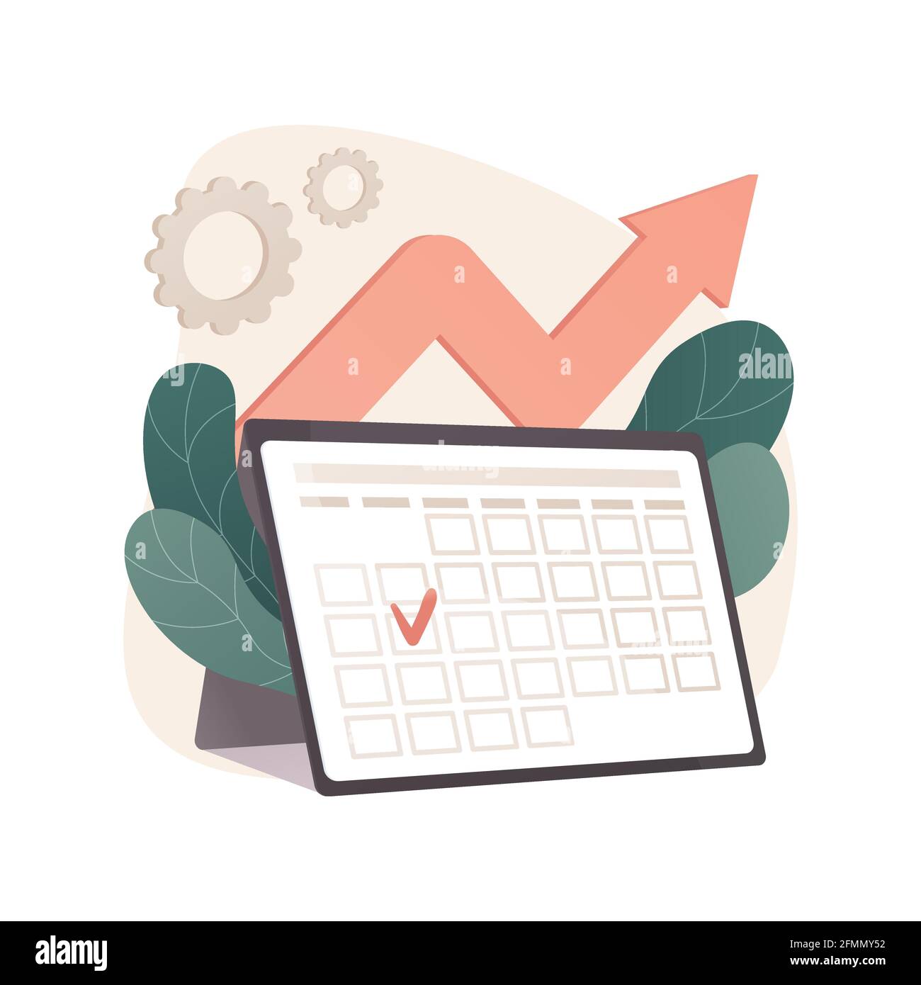 Campaign planning abstract concept vector illustration Stock Vector ...