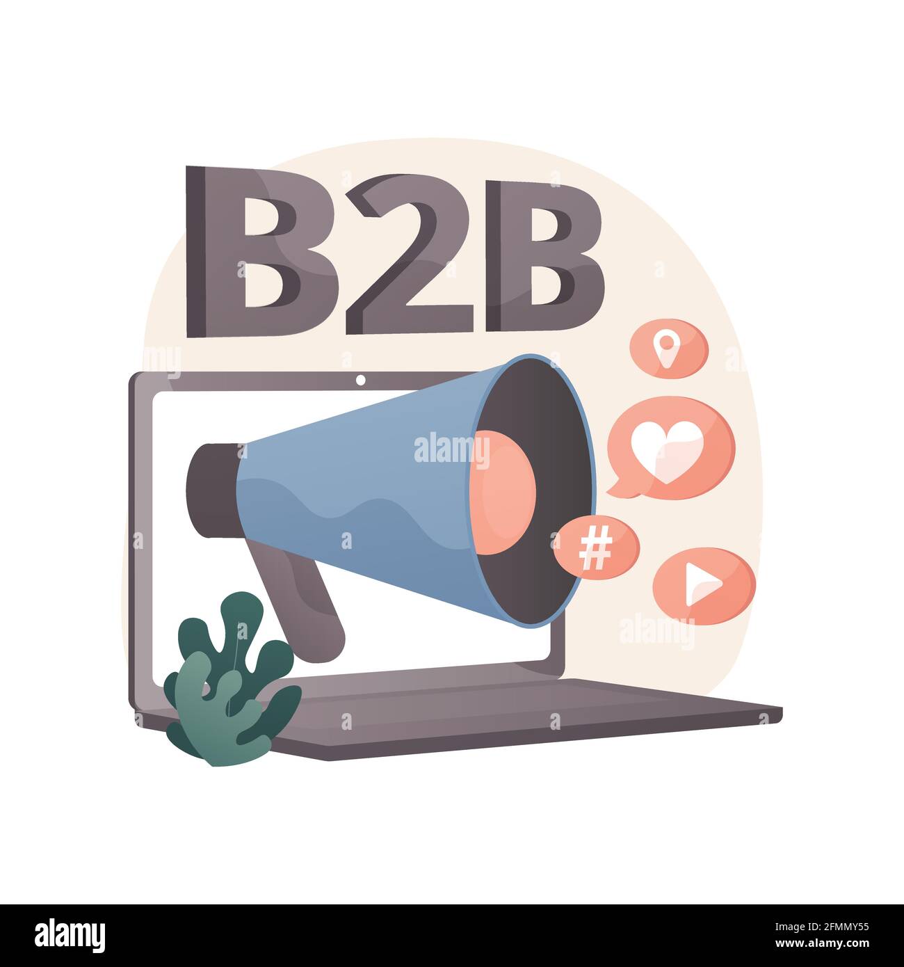 B2b marketing Stock Vector Images - Alamy