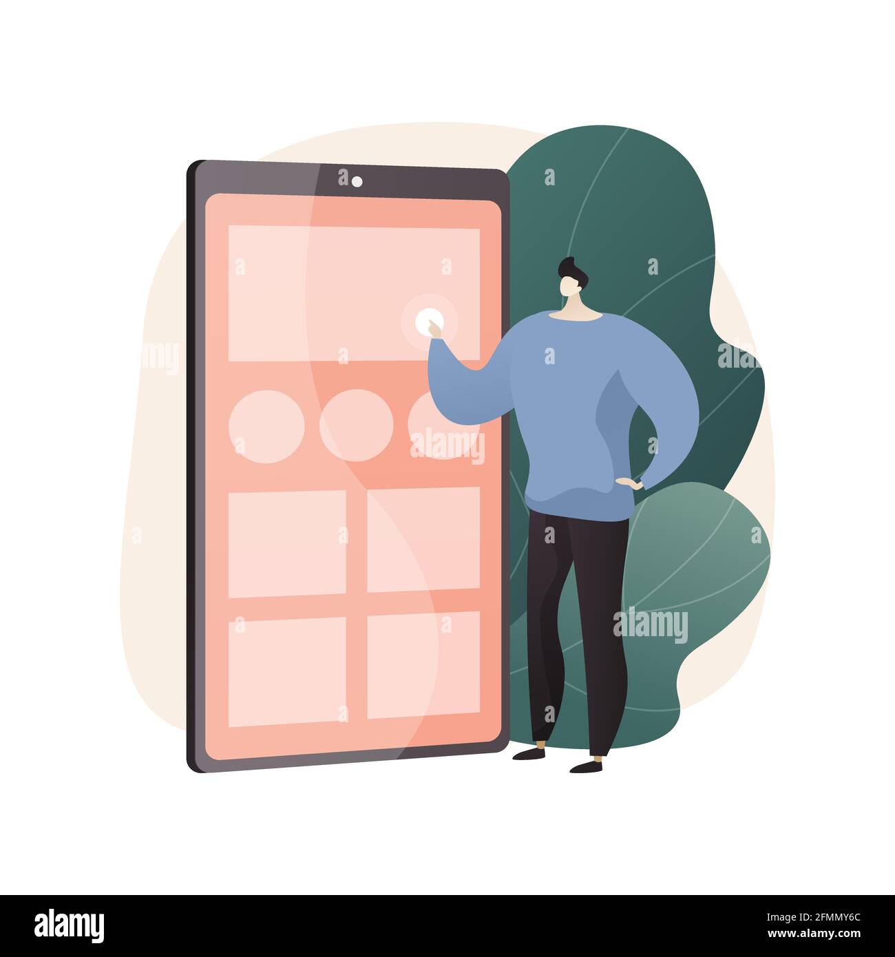 Experience design abstract concept vector illustration Stock Vector ...